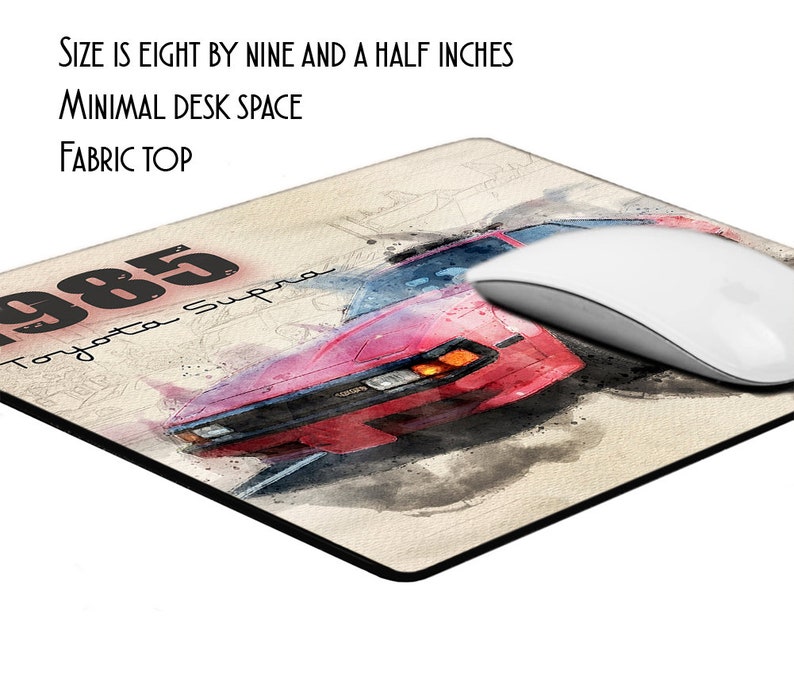 1985 Toyota Supra Car Cool Mouse Pad Gift Gaming Mouse Pad - Etsy