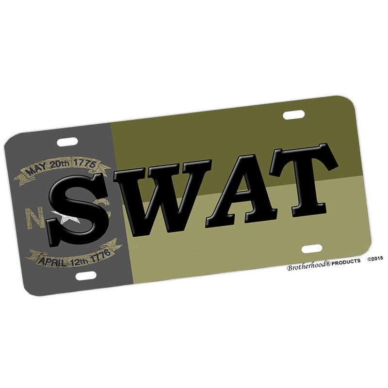 Swat License Plate - Etsy