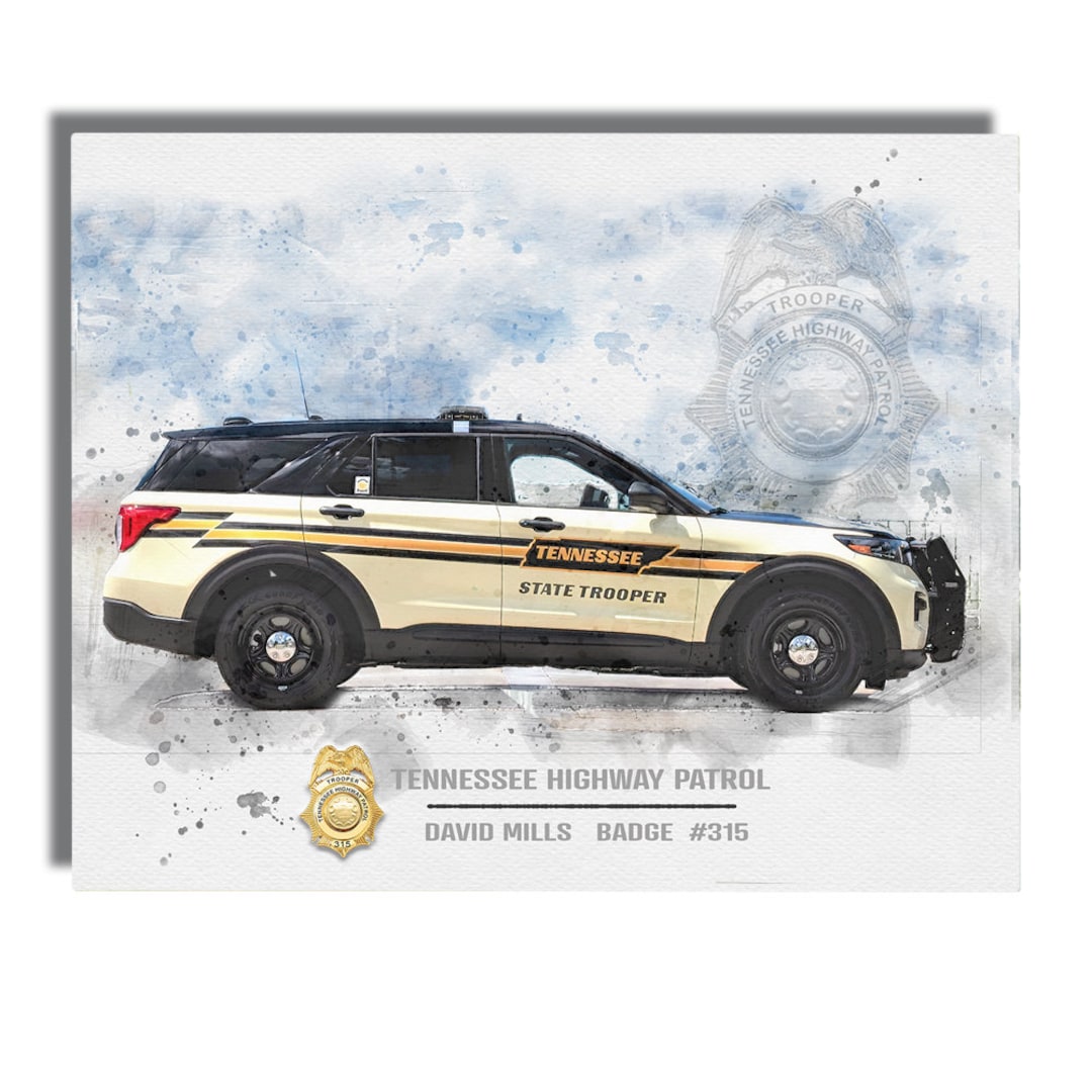 Custom Tennessee Highway Patrol Car Georgia State Trooper With Custom ...