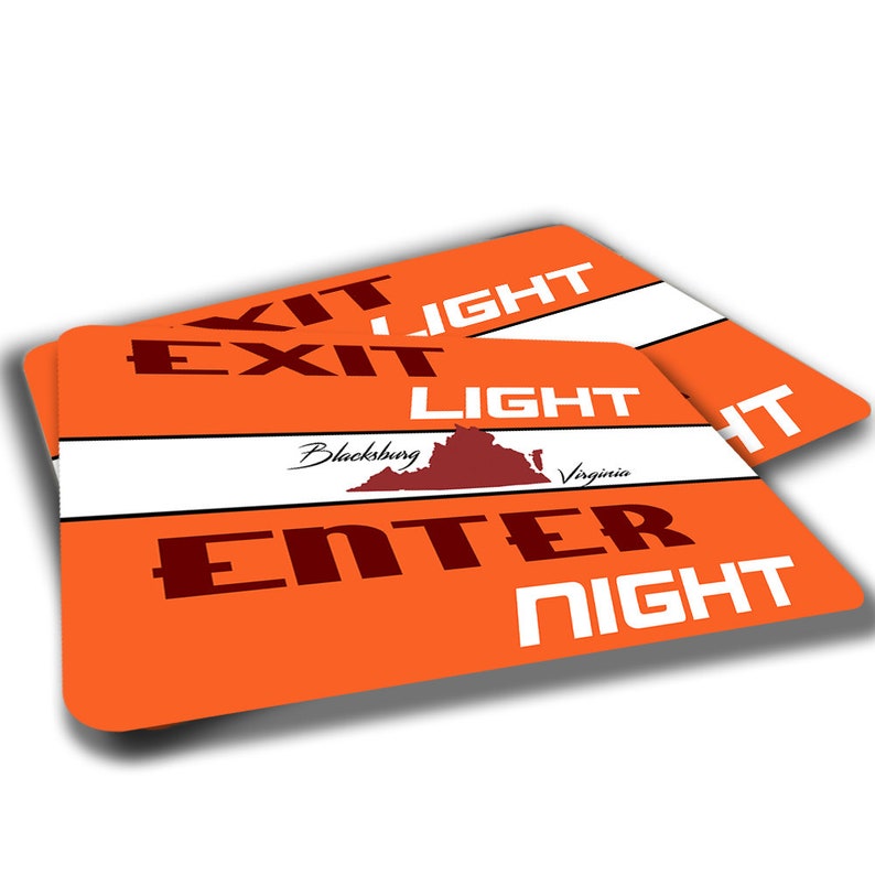 Compatible With Virginia Tech Exit Light Enter Night Indoor - Etsy