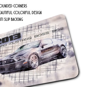 2013 Ford Mustang Cool Mouse Pad for Gaming Computer Ford PC | Manly ...
