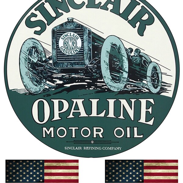 Sinclair Vintage Oil Signs - Etsy