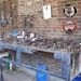 Mobil Gas Sign Advertisement Old Vintage Round Garage Sign Metal Garage ...