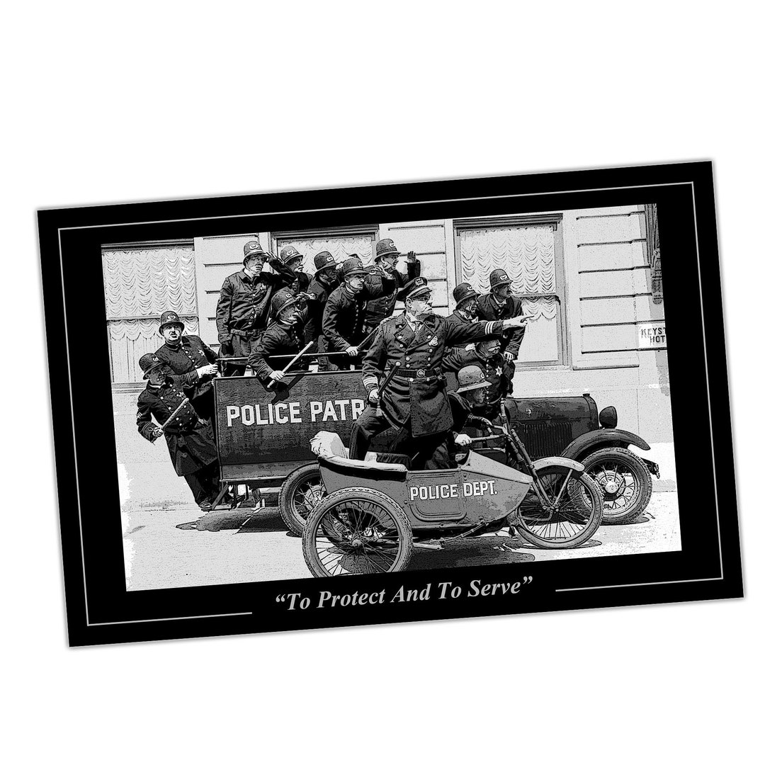 Keystone Cops to Protect and T Serve Law Enforcement Police Sheriff ...