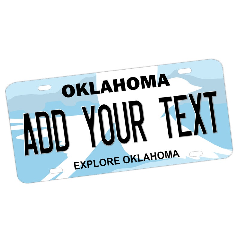 Oklahoma License Plates - Etsy