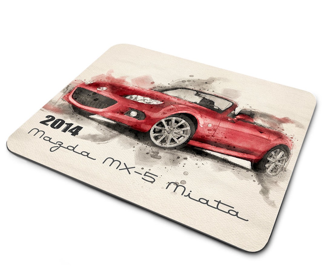 2014 Mazda MX-5 Miata Car Cool Mouse Pad Gift | Gaming Mouse Pad ...