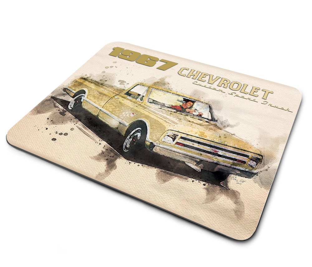 Cool 1967 Chevy Truck Mouse Pad Gift Gaming Mouse Pad | Etsy