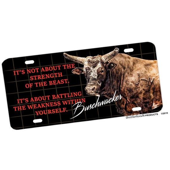 American Rodeo Vanity License Plate Law Enforcement - Etsy