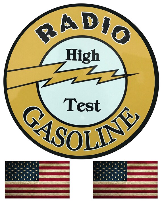 Radio Test Motor Oil Gasoline Garage Sign Metal Garage Vintage | Etsy