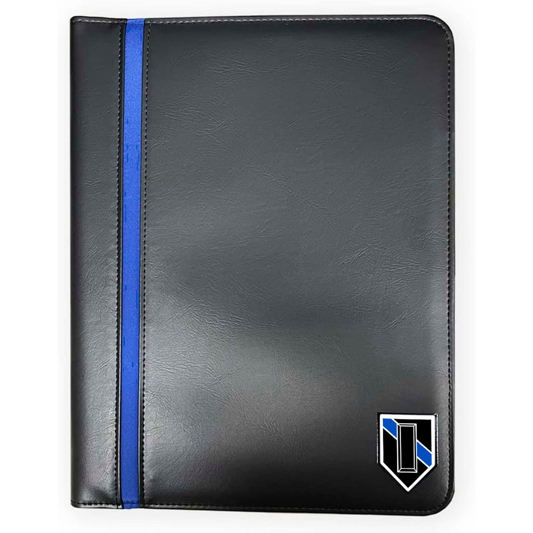 Thin Blue Line Police Lieutenant Memo Pad Holder - Padfolio Police ...