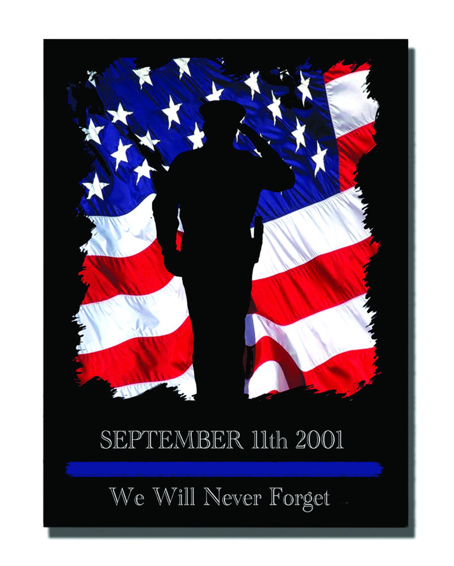 September 11 2001 Thin Blue Never Forget 911 First Responders - Etsy