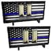 Personalized Police Captain Gift | Thin Blue Line American Flag ...