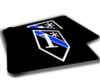 Thin Blue Line Rug - Etsy