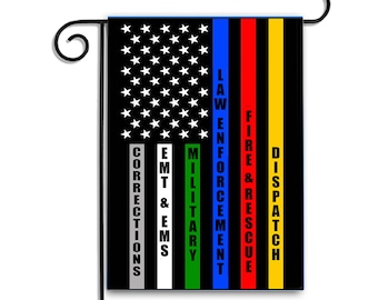 Police Fire Dispatcher Flag - Etsy
