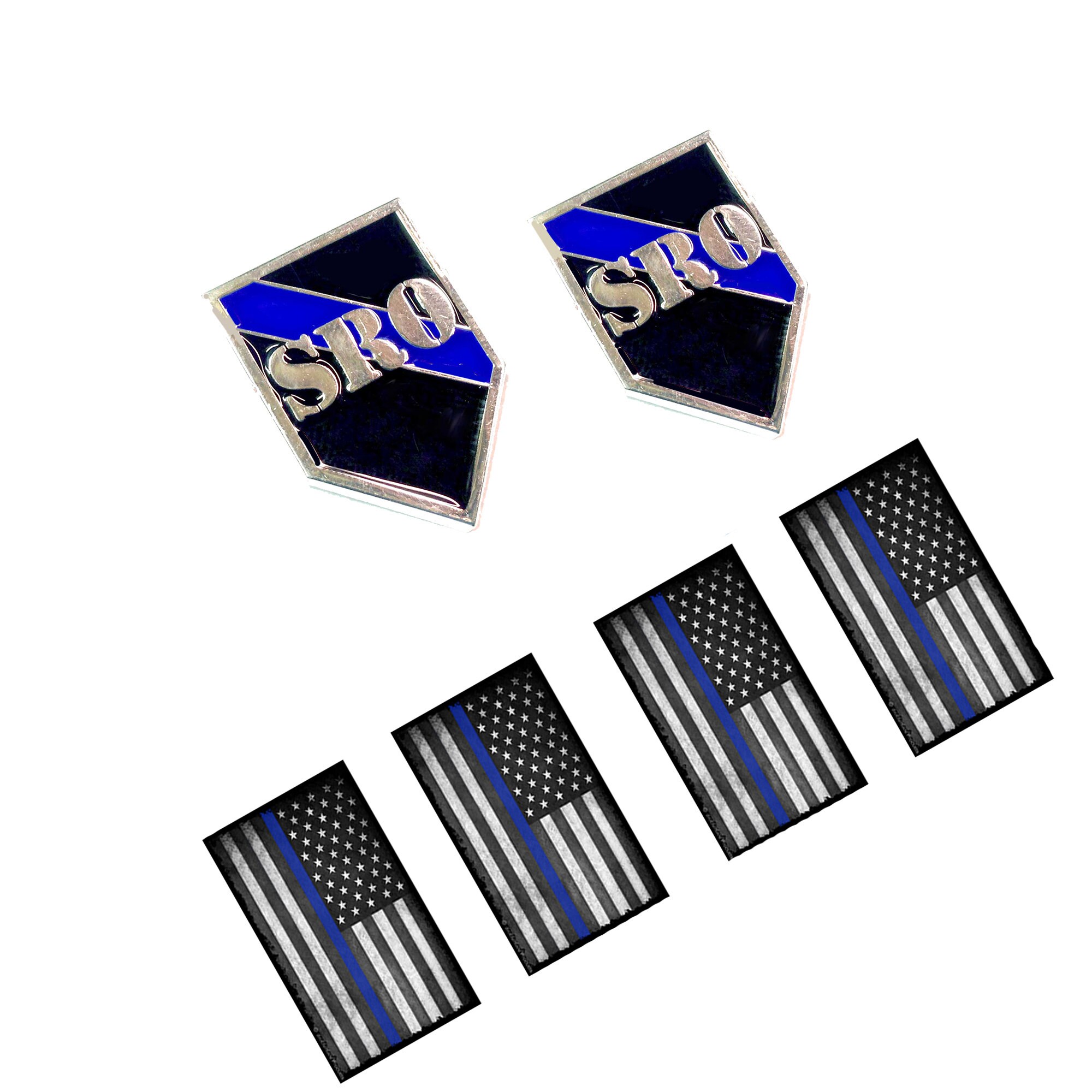 School Resource Officer SRO Thin Blue Line Pins First | Etsy