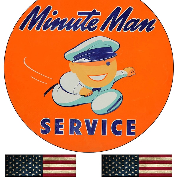 Minute Man - Etsy