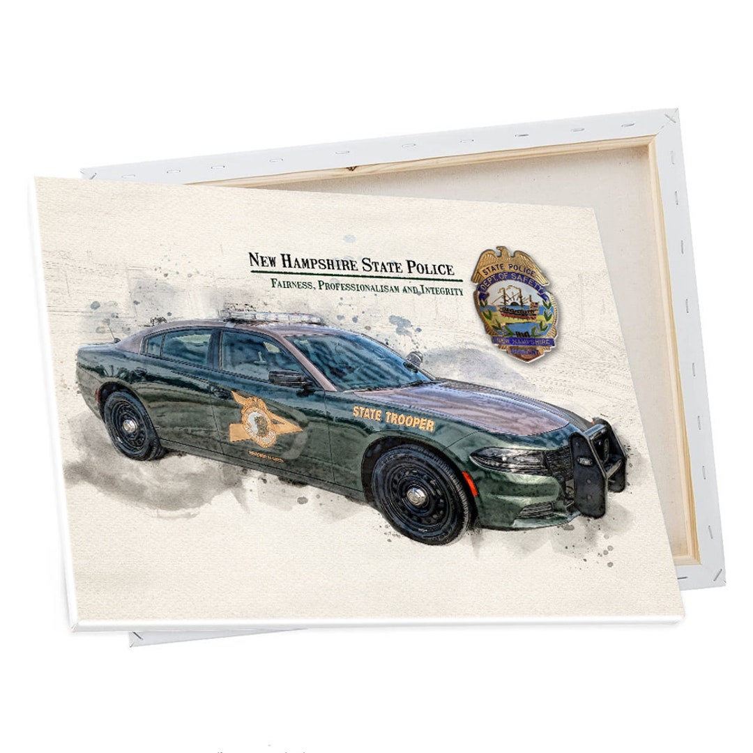 Custom New Hampshire State Trooper Car With Sergeants Badge State ...