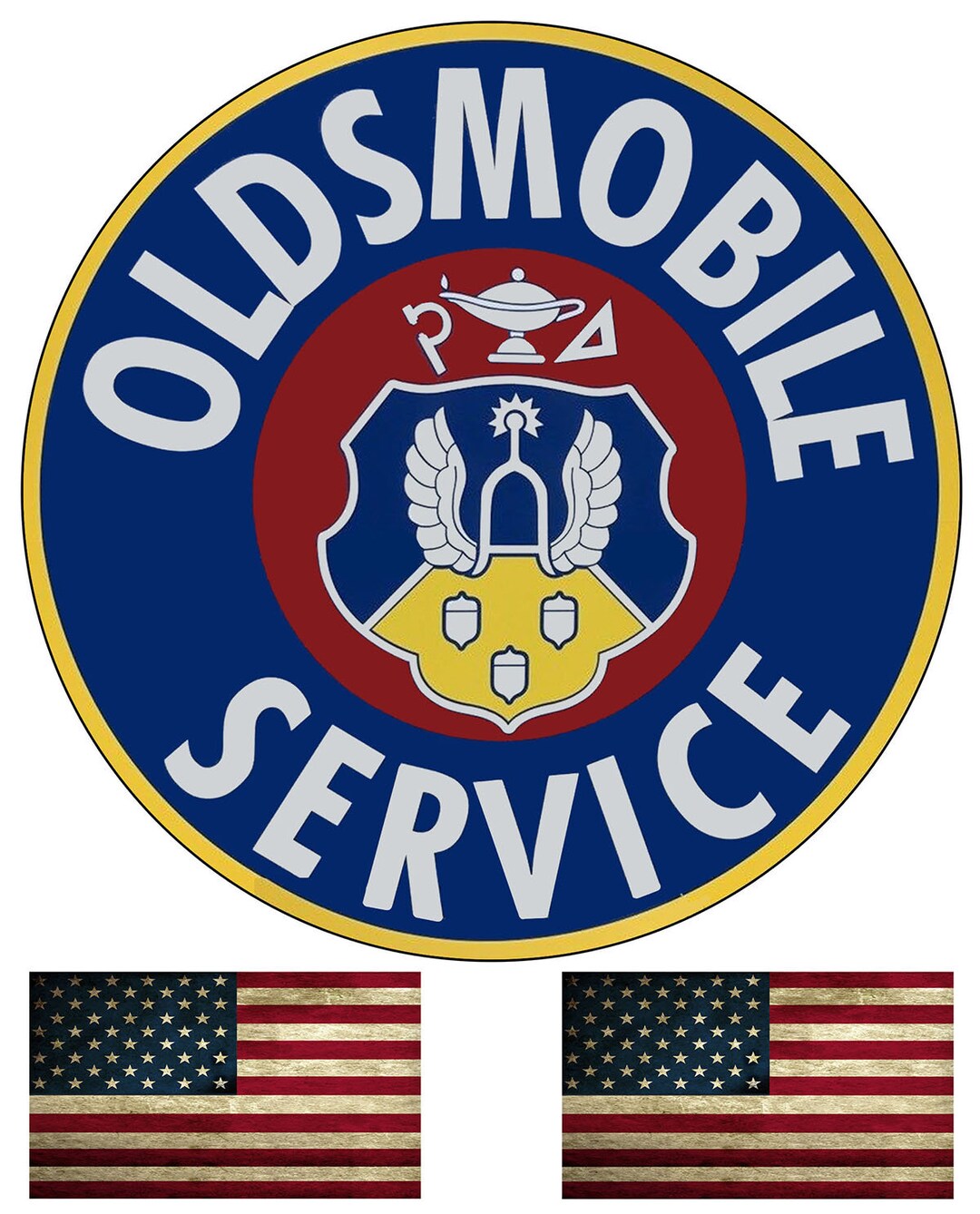 Oldsmobile Service Metal Garage Sign, Vintage Style (11.75 Inch) - Etsy