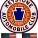 Keystone Automobile Club Advertisement Old Vintage Round Garage Sign ...