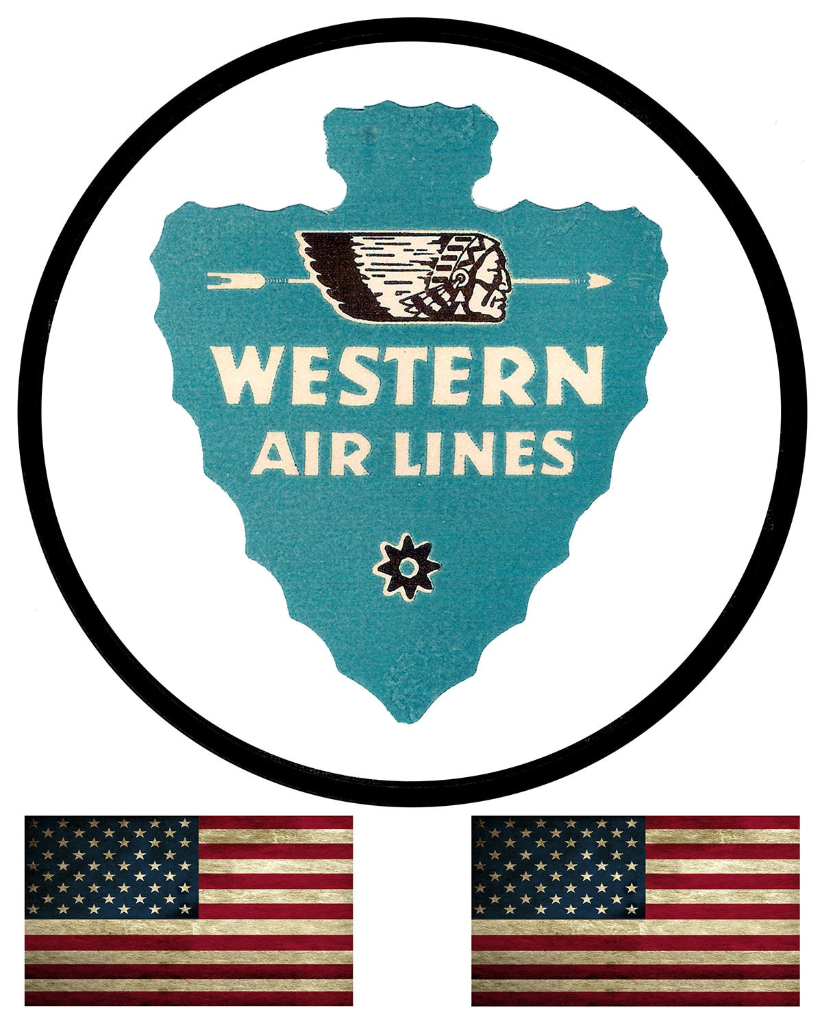 Western Airlines Logo