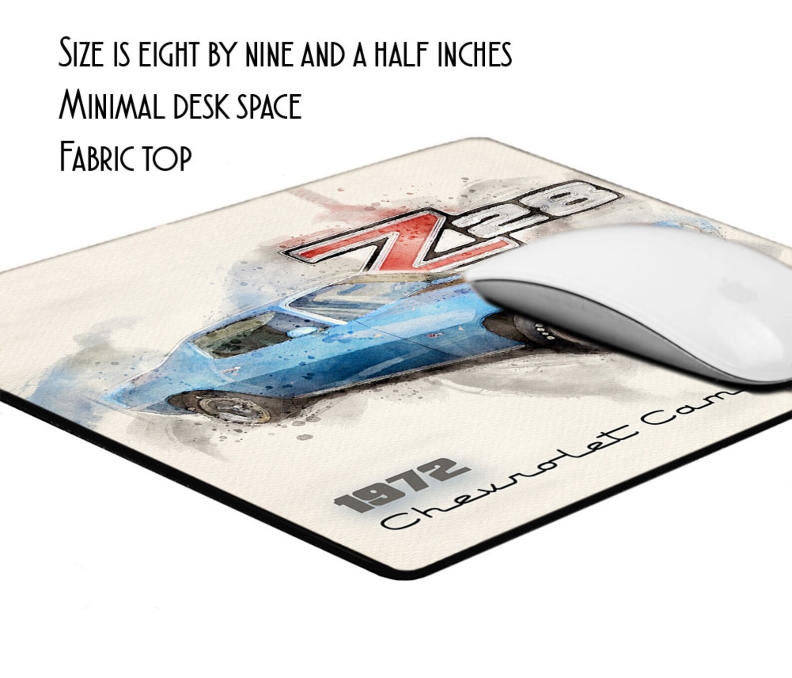 Cool 1972 Chevrolet Chevy Camaro Z28 Fun Mouse Pad Gift - Etsy