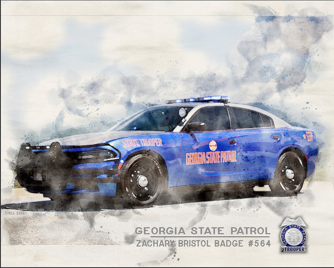 Custom Georgia Highway Patrol Car Georgia State Trooper With Custom ...