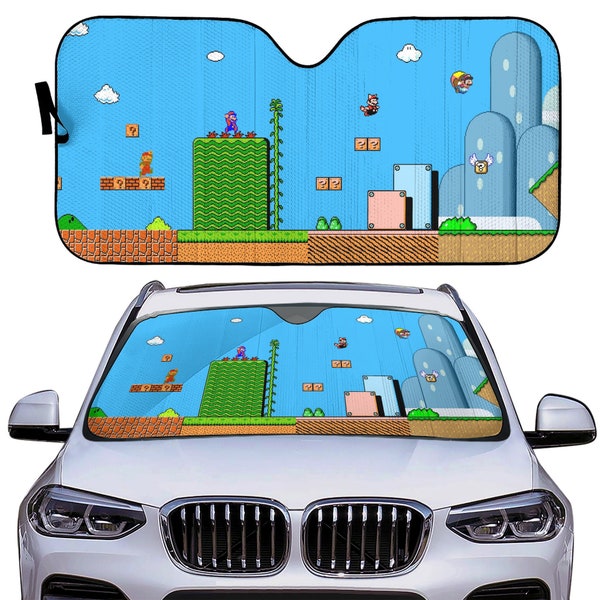 Super Mario Car Shade - Etsy