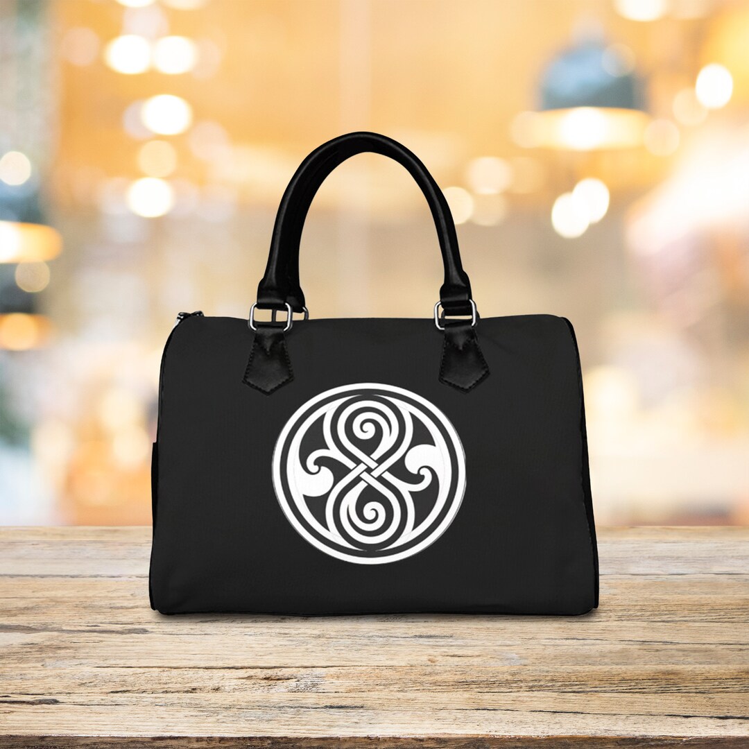 Doctor Who Seal of Rassilon Inspired Handbag Barrel Purse, Classic ...