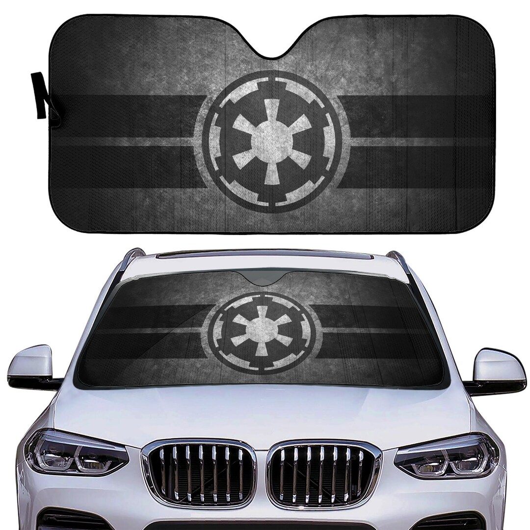 Imperial Cog Car Sun Shade Windshield Shade, Custom Gift for Her ...