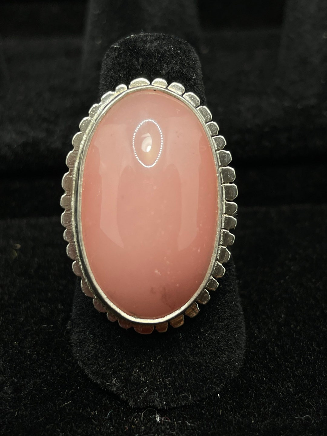 Guava Quartz Silver Ring A7 / S7.5 - Etsy