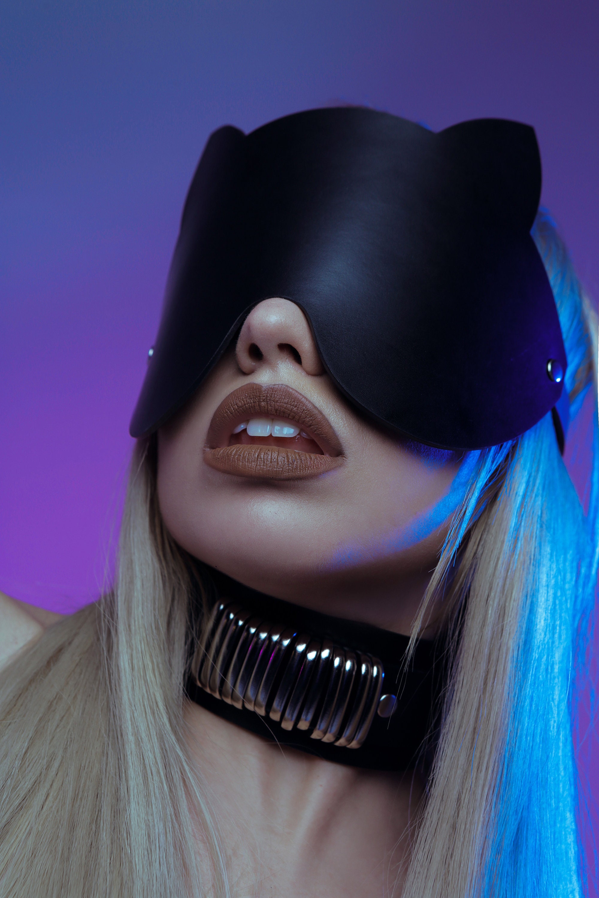 Woman Cat Ears Cat Woman Mask Masquerade Mask Majoras Mask | Etsy