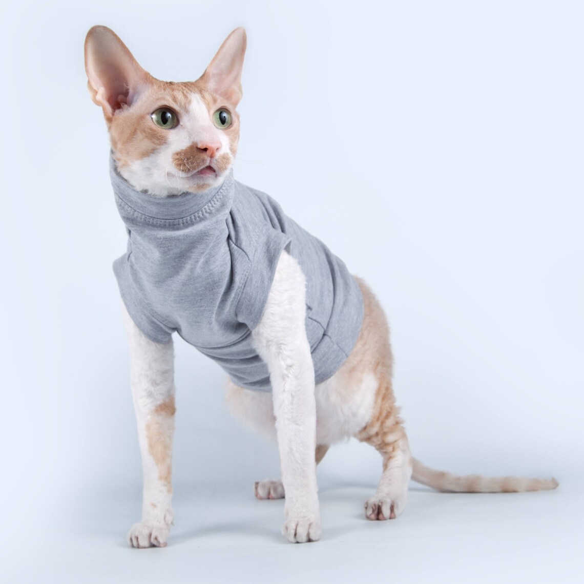 Kotomoda CAT WEAR Turtleneck maxi At home | Etsy