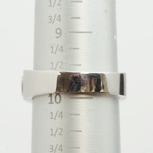 MGW 10K White Gold 1/2cttw Round Channel Set Natural Diamond Ring (CAT ...