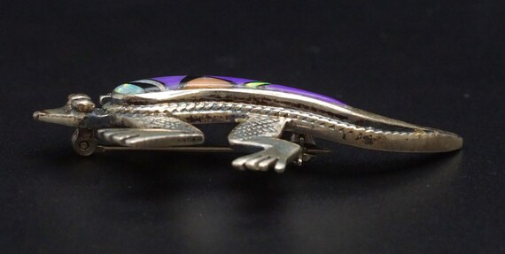 Native American Indian Handcrafted Lizard Gecko Pin B… - Gem