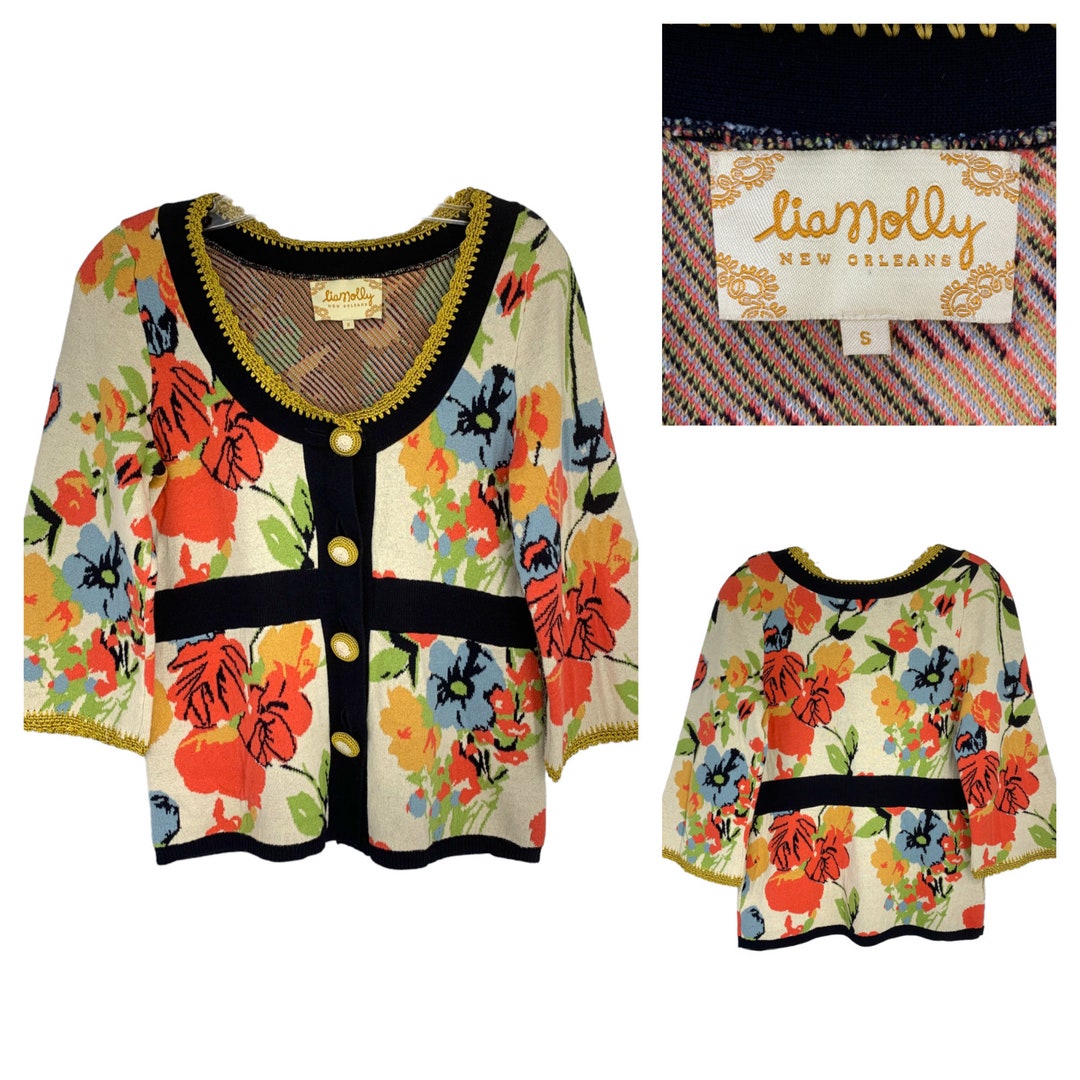 Vintage Y2K Lia Molly New Orleans X Anthro Sz S Whimsical Knit - Etsy