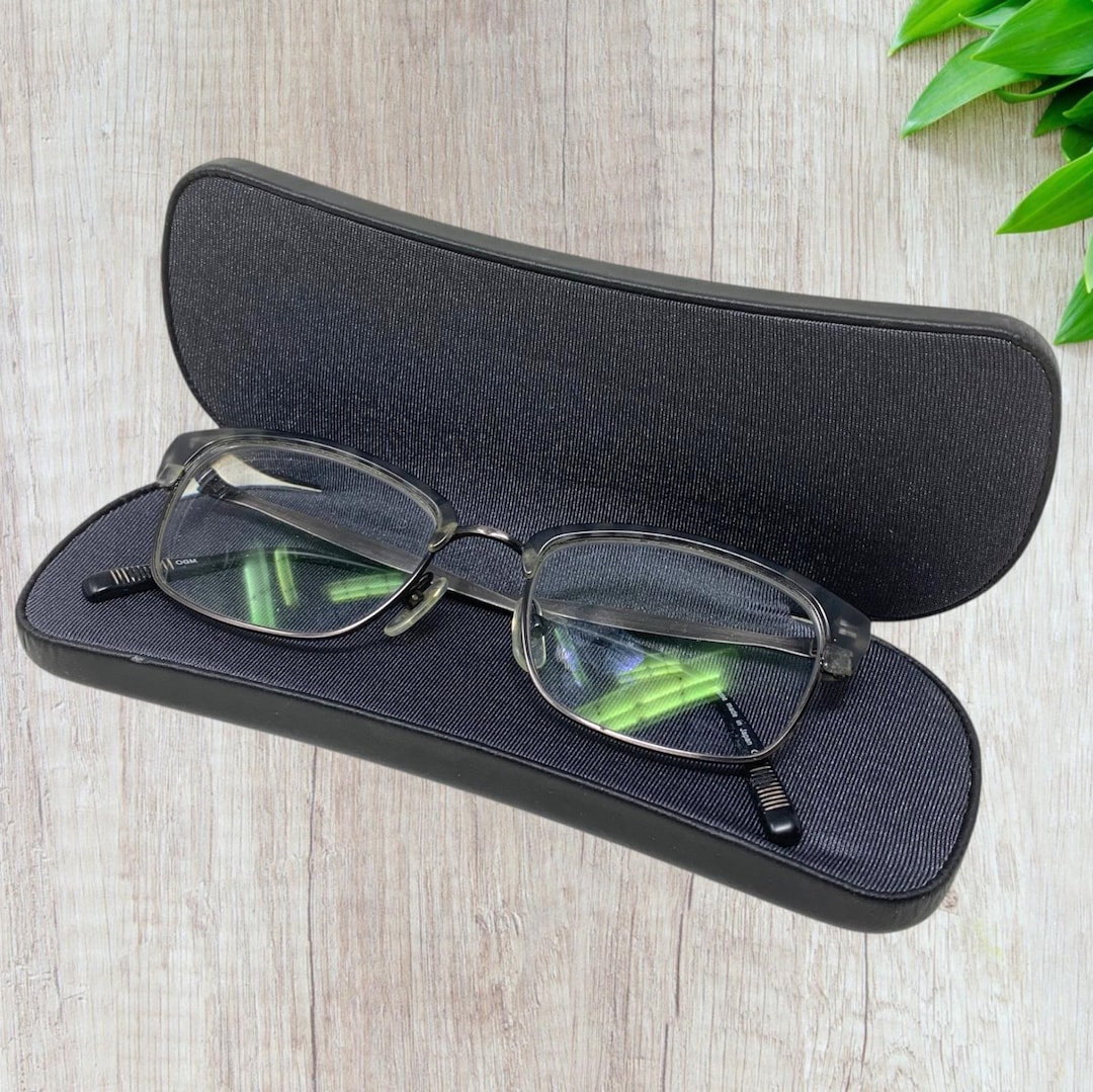 Vintage Matsuda Japan Full Rim Glasses Gunmetal Eyeglasses Frames Only ...