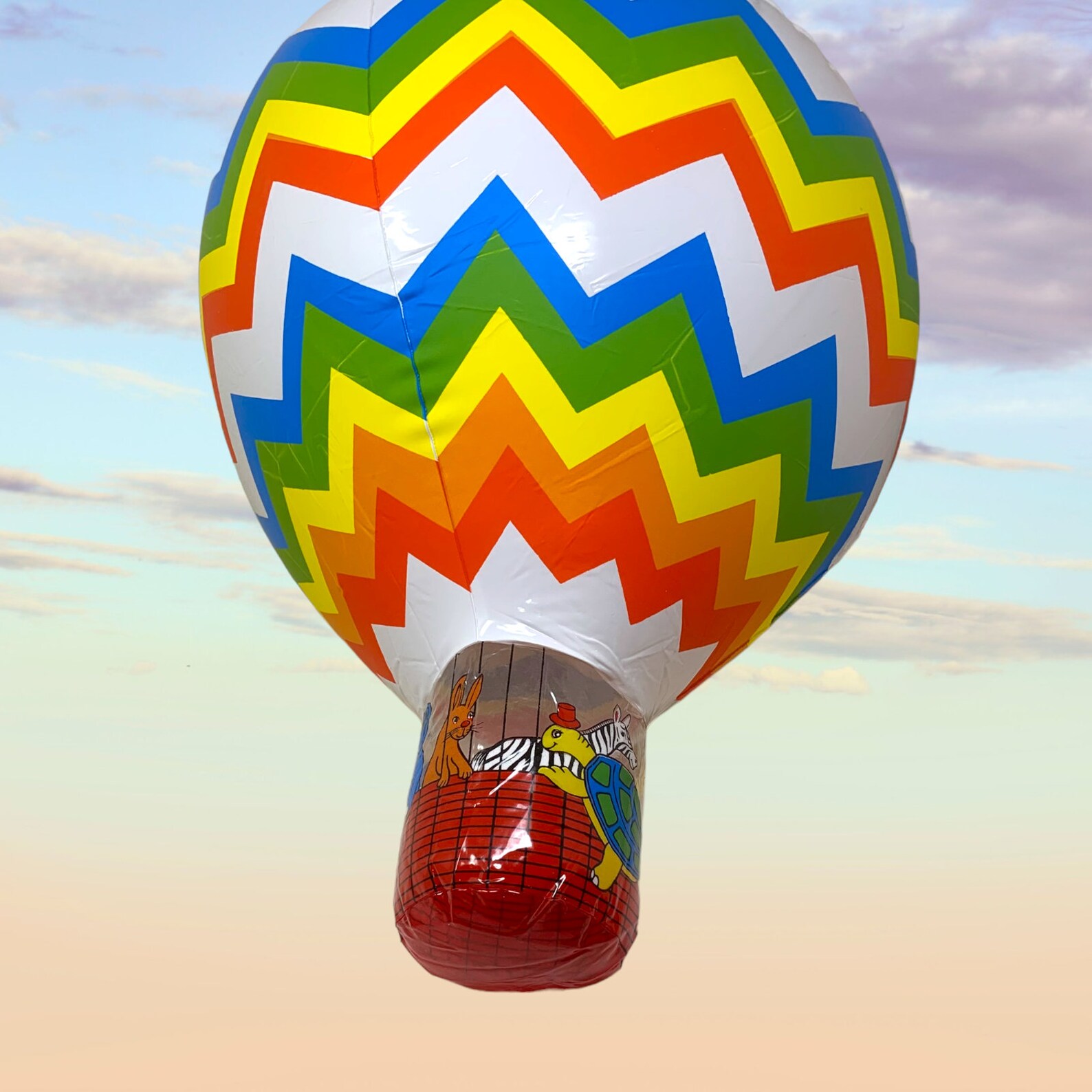 Vintage 1970's Multicolor Hot Air Balloon Inflatable 18 Medium Store ...