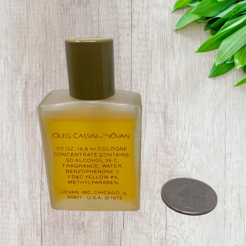 Vintage 1979 Oleg Cassini Woman X Jovan Cologne Concentrate Mini Splash ...