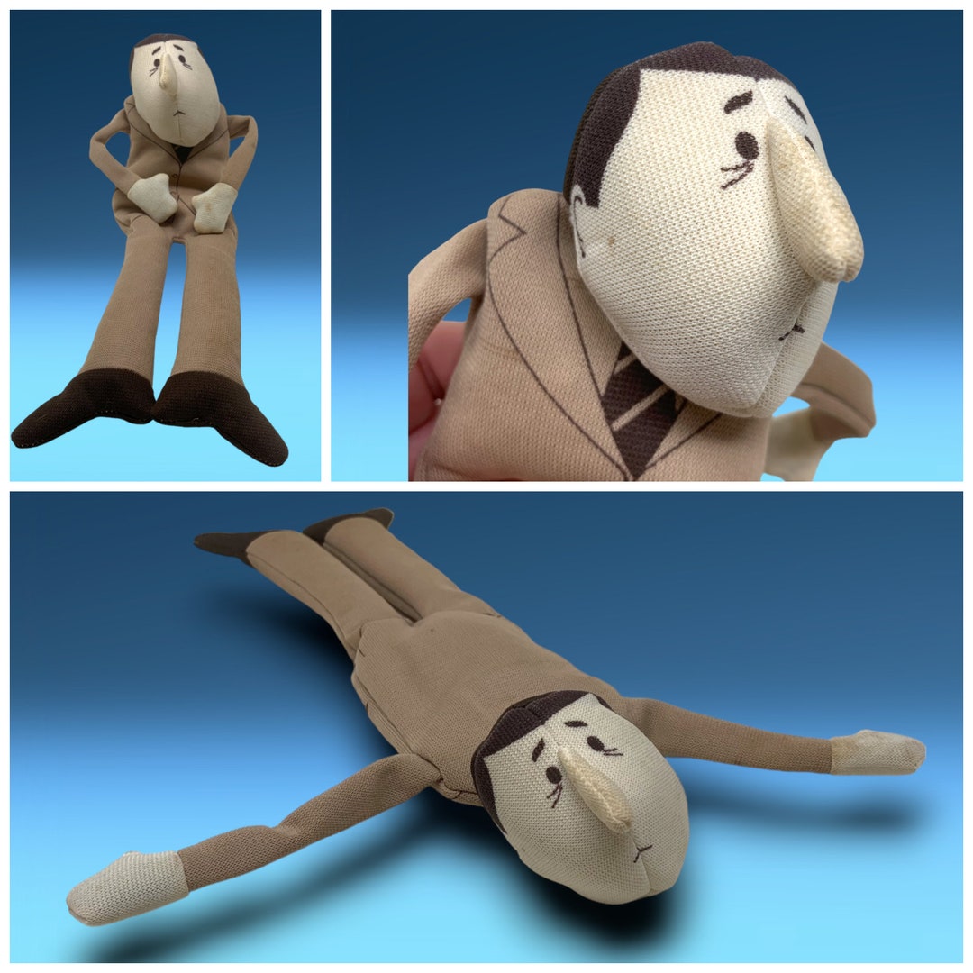 Vintage 1979 Copeless People Doll Sad Businessman in Suit Bean Bag ...