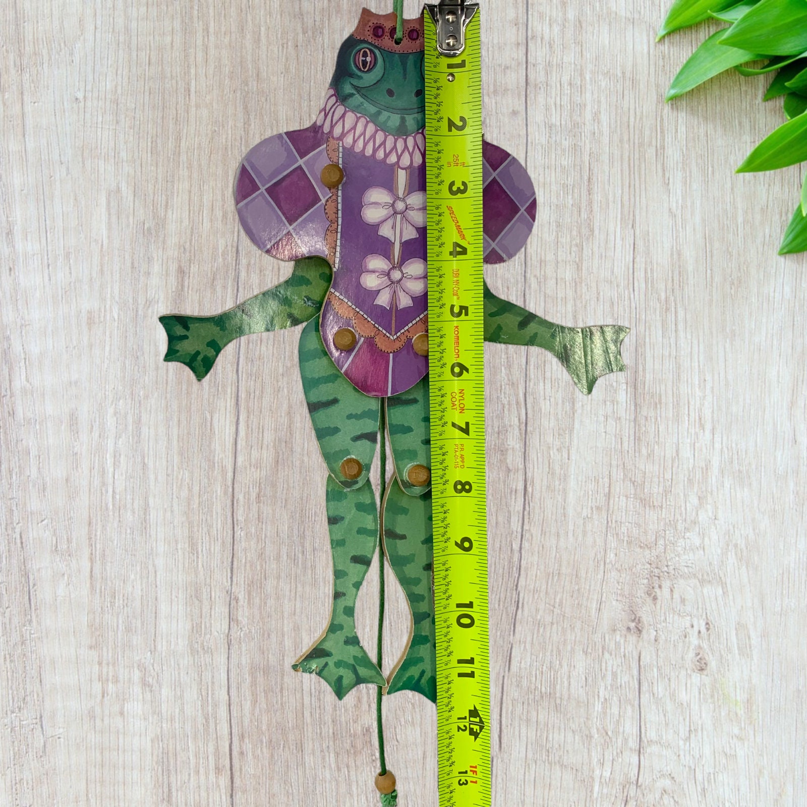 Vintage Terrie Floyd Jumping Jacks Frog Princess Pull Toy - Etsy