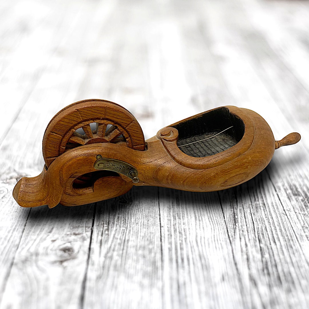 Vintage Sumitsubo Ink Pot Chalk Line Antique Japanese Woodworking Tool ...