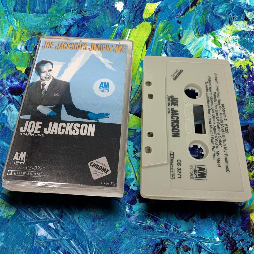Joe Jackson's Jumpin' Jive Original 1981 A&M Cassette Tape 1980's Pop ...