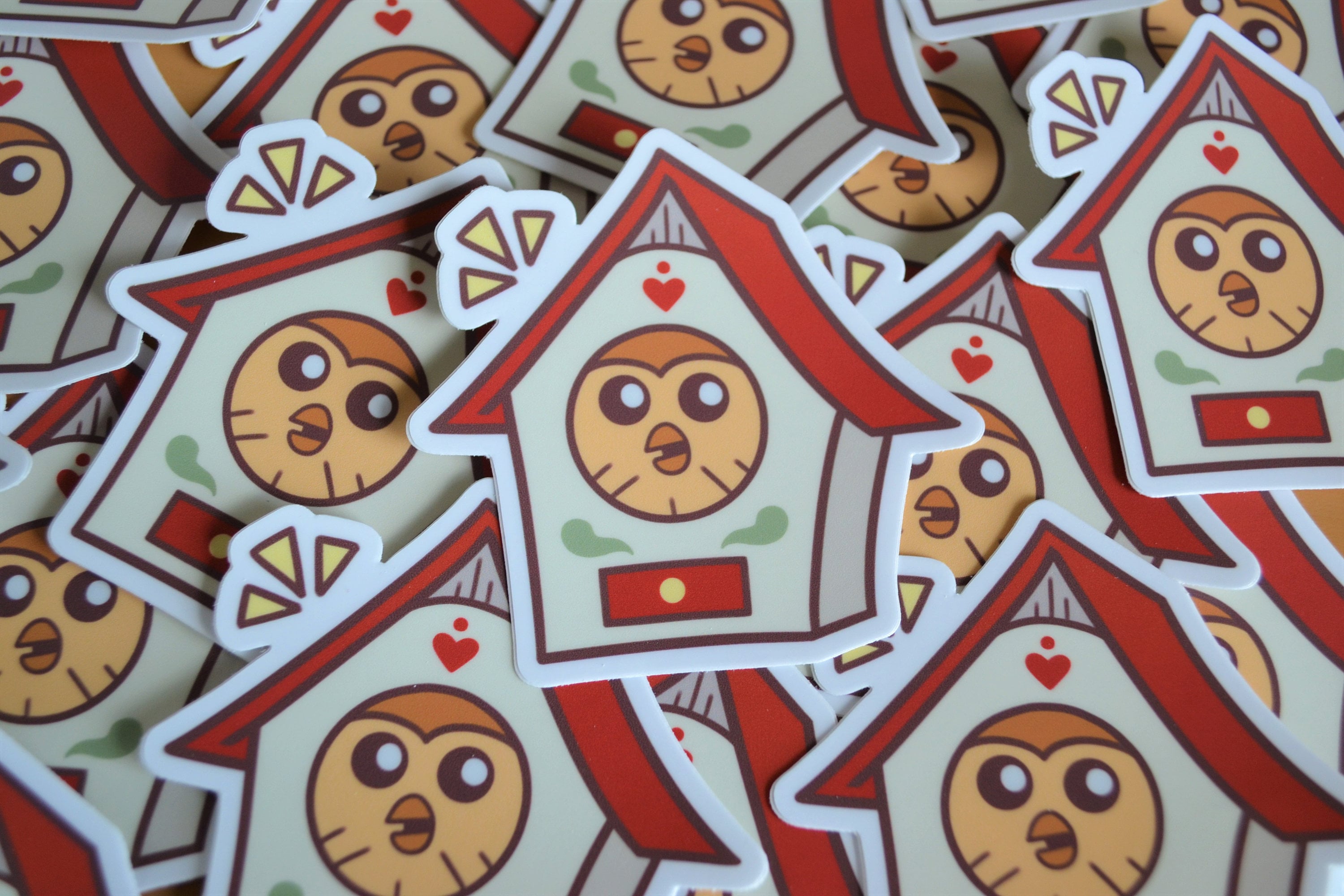 Hooty Sticker | Etsy