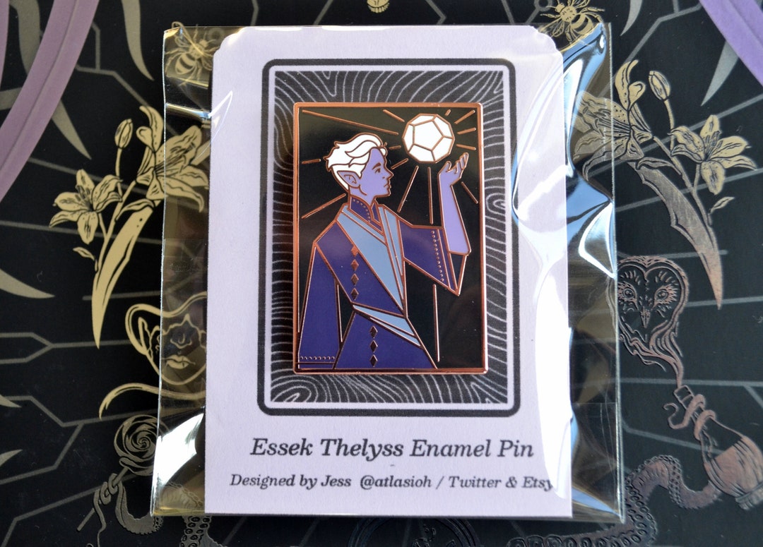 Essek Thelyss Enamel Pin - Etsy