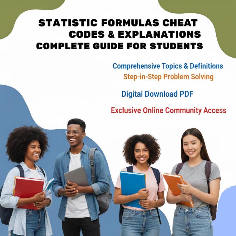 Statistics Formula Sheet Cheat Codes: Complete Guide for Students (PDF ...