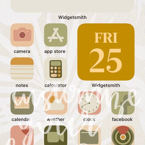 Indie Ios 14 Icons Pack - Etsy