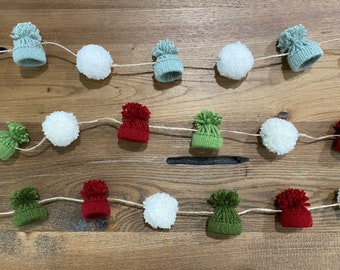 Snowball Garland - Etsy