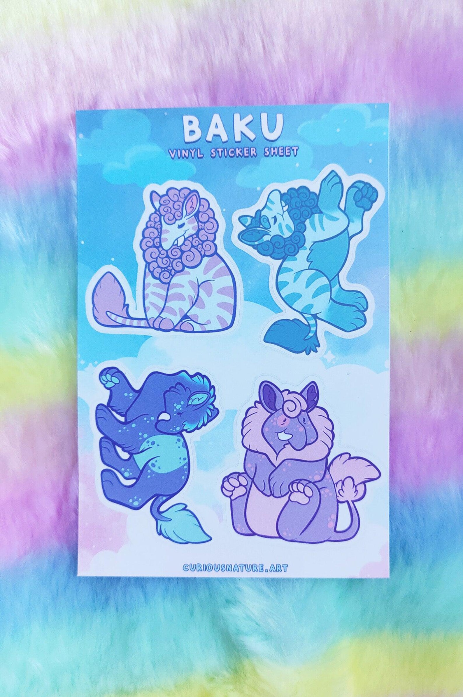 Baku Dream Team • Sticker Sheet - Etsy