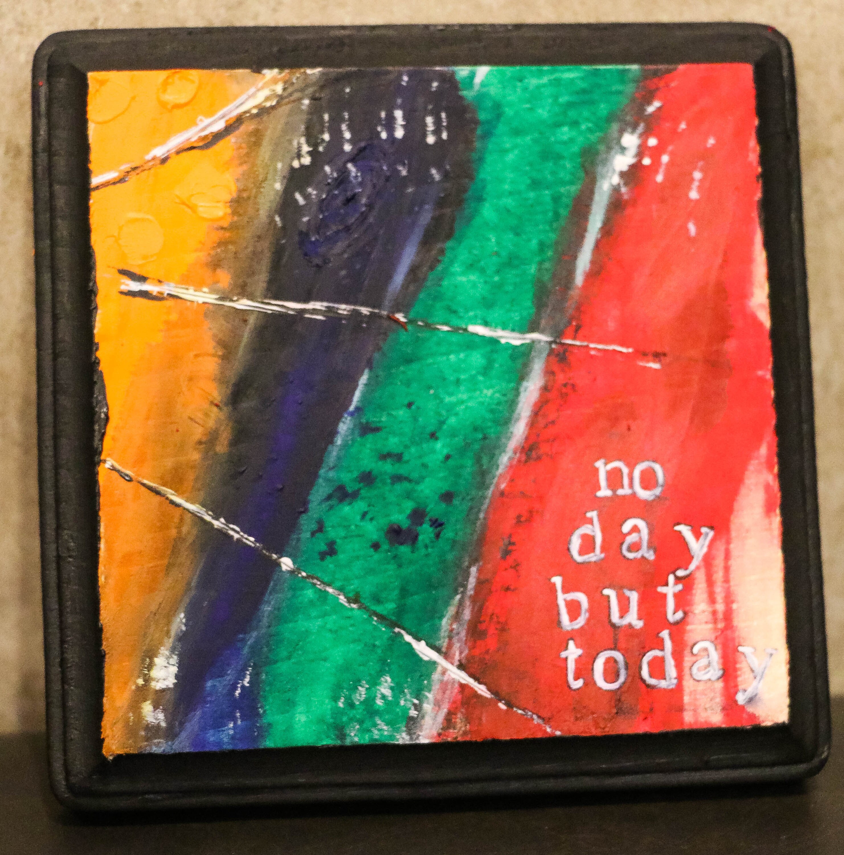 Rent No Day but Today Rent Lyric Easel Original Artwork Hand | Etsy