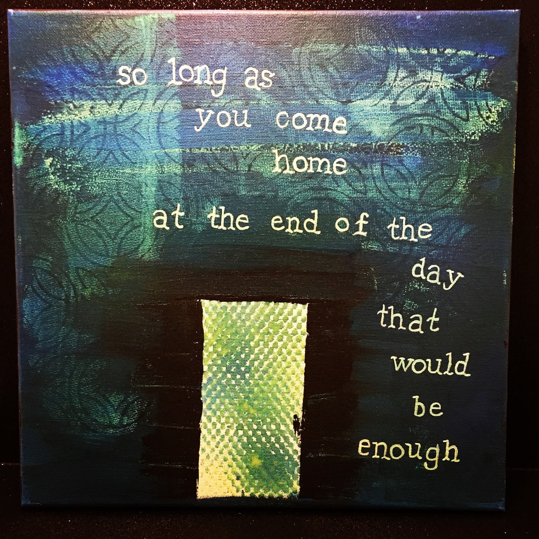 Hamilton That Would Be Enough Musical Theatre Art Gift so Long as You ...